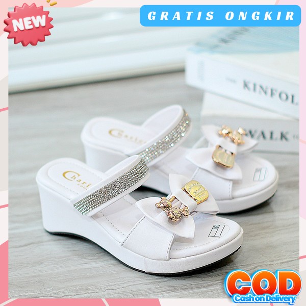 Jual Sandal Anak Kecil Perempuan Wedgs Ank Perempuan Sendal Jinjit ...