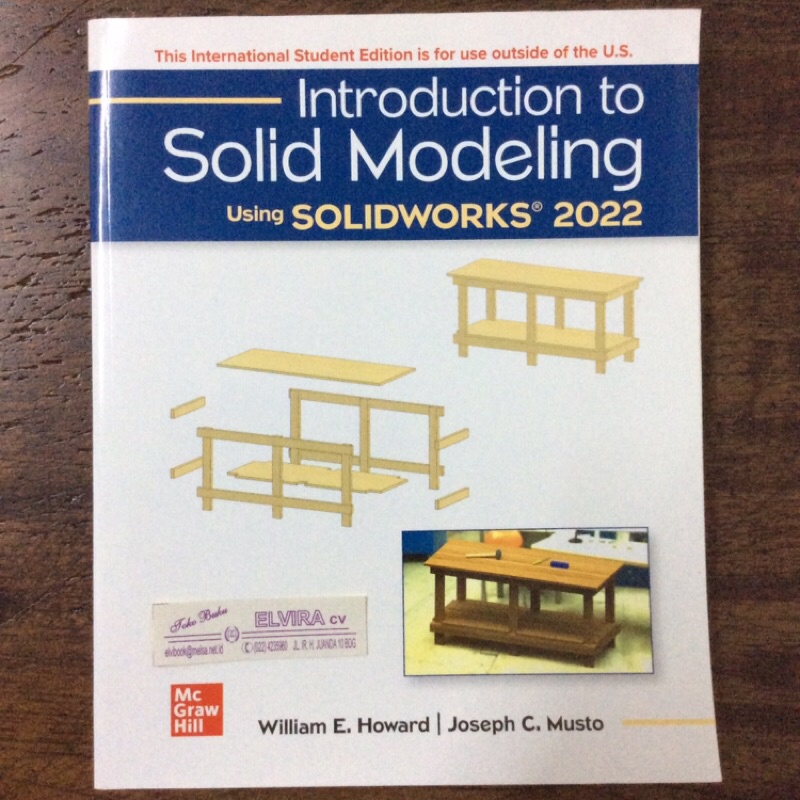 Jual Introduction to Solid Modeling Using Solidworks 2023-Howard | Shopee Indonesia