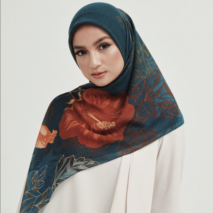 Jual [Original] Kami Minira Scarf Series In Deep Emerald Berkualitas ...