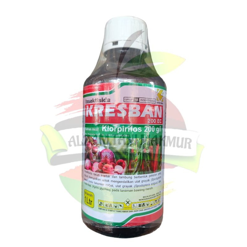 Jual Insektisida Pembas Hama Kresban 200 Ec Isi 1Liter Bahan Aktif ...