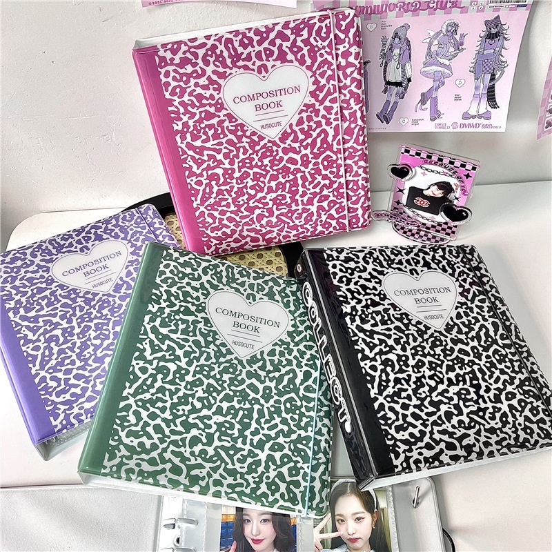 Jual Buku Album Marble A6 Binder with 200 Pocket Lomo Card Album 3 Inch ...