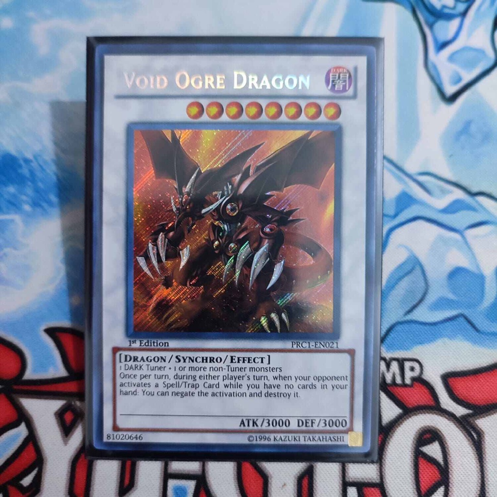 Jual yugioh void ogre dragon PRC1 secret rare 1st original | Shopee ...