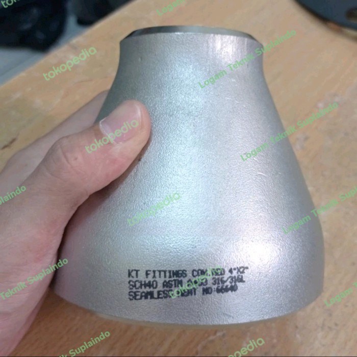 Jual Original Reducer Las Ss316 Uk 4 X 1 1/2 Inch - Reducer Las ...