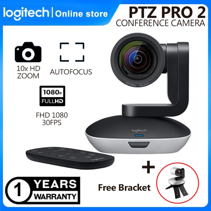 Jual Logitech Ptz Pro 2 Webcam Video Conference Camera 1080P Hd ...