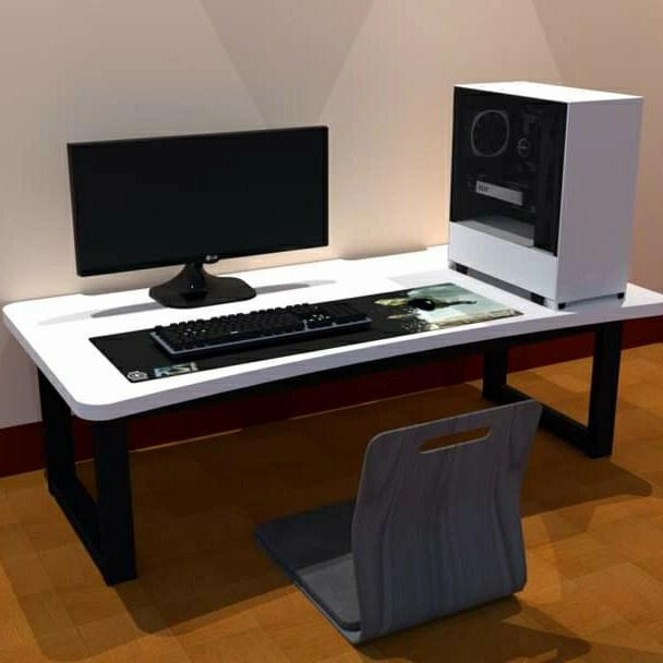 Jual Bae Meja Komputer Tabledesk Gaming Lesehan Minimalis "Phantom Low ...
