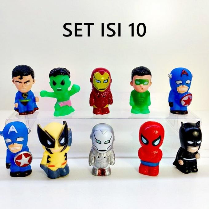 Jual BARANG TERBARU !!! Avengers Marvel DC Figure Cake Topper Super ...