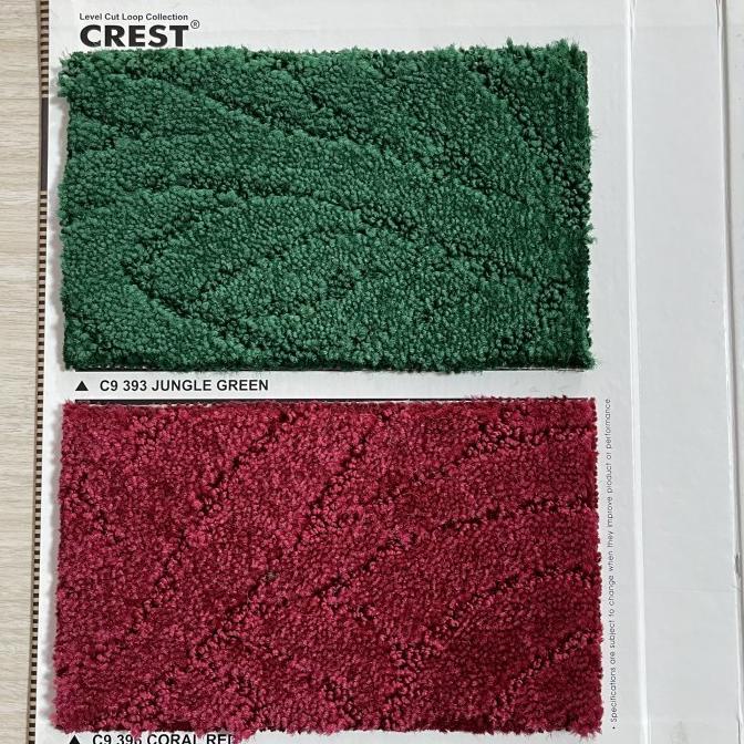 Jual Karpet Lantai Meteran Crest / Karpet Lantai Murah / Karpet Roll ...