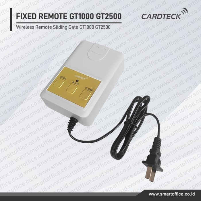 Jual [Original] Fixed Remote Tembok Pagar Sliding Otomatis Tipe ...