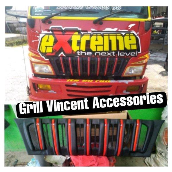 Jual Gril Apolo truk canter Grill depan Mitsubishi Fuso Canter 110 / ...