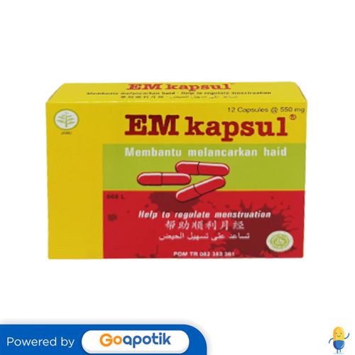 Jual EM KAPSUL BOX 12 KAPSUL | Shopee Indonesia