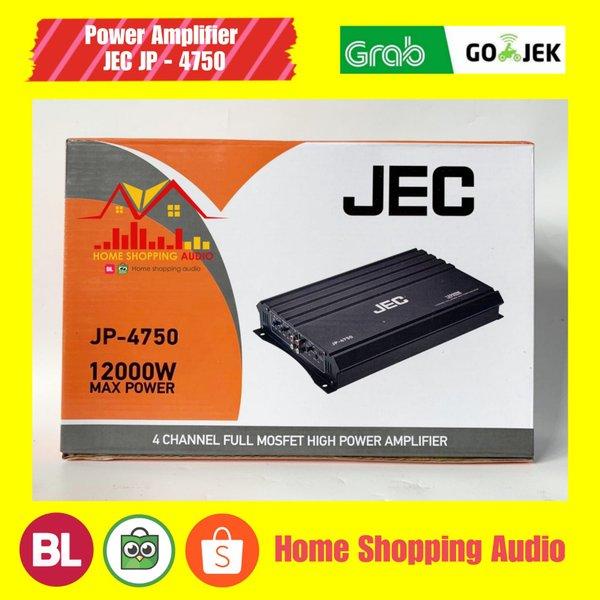 Jual Power amplifier 4 channel JEC JP - 4750 Power 4 ch JEC JP 4750 ...