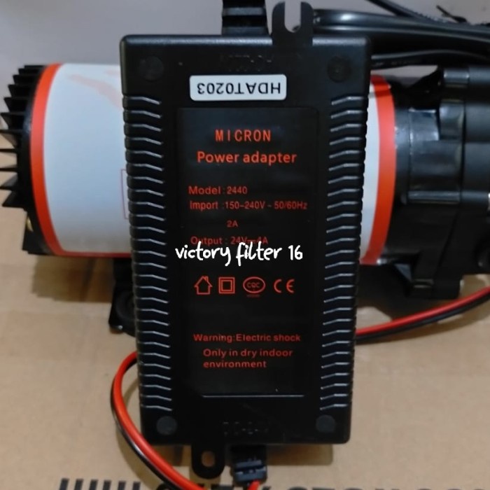 Jual Original Adaptor Pompa Booster Pump Ro 24 Volt 4A Adaptor Only ...