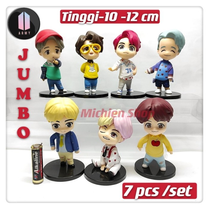 Jual Action Figure Kpop Idol Bts/Tiny Tan Bt21 Big Size / Jumbo | Shopee Indonesia