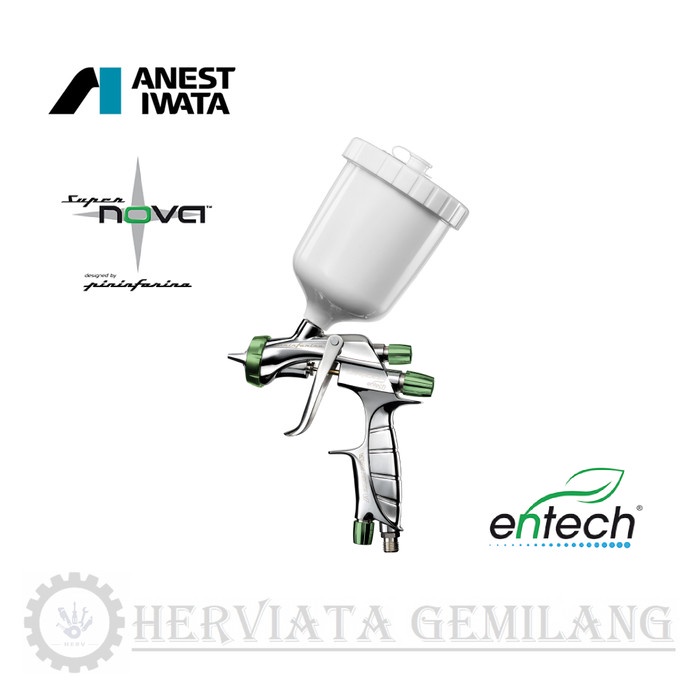 Jual Anest Iwata LS-400 Entech Supernova ETS HVLP Spray Gun 1.4 mm ...