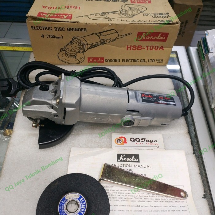 Jual Promo Kosoku Hsb - 100 A - Mesin Gerinda Tangan Original Japan ...