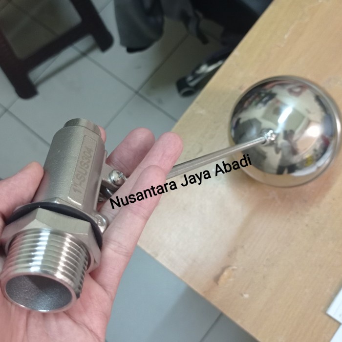 Jual Ready Floating Valve Pelampung Tangki Otomatis All Stainless 1 ...