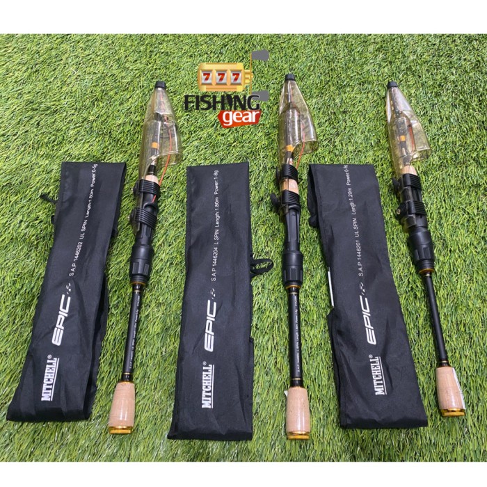 Jual JORAN MITCHELL EPIC R TELESCOPIC CARBON SPINNING ROD 120CM - 180CM ...