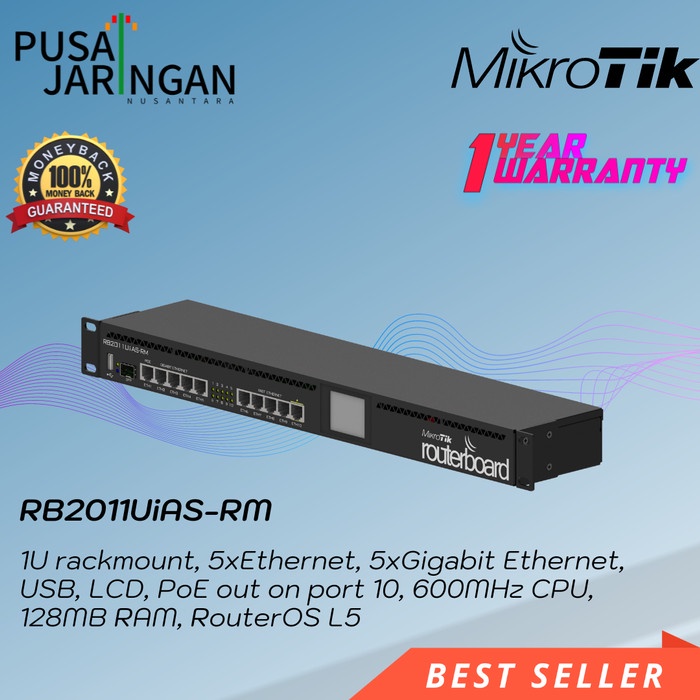 Jual Mikrotik Routerboard RB2011UIAS-RM | Shopee Indonesia