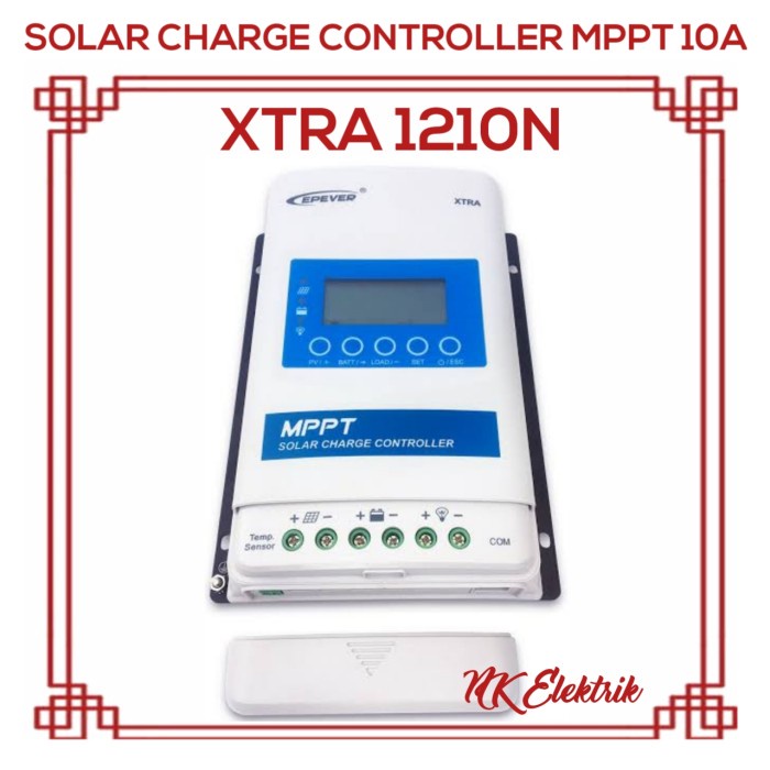 Jual Ready Mppt Xtra1210N Epever Xtra 1210N Solar Charge Controller 12V/24V 10A Terbaru | Shopee ...