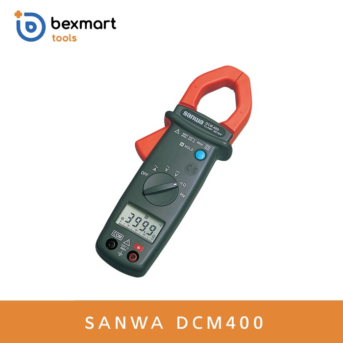 Jual Ready Sanwa Dcm400 Tang Ampere Clamp Ampere 400A Ac/Dcm 400 Limited | Shopee Indonesia