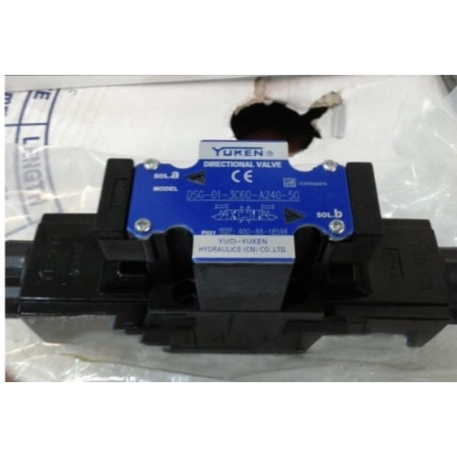 Jual SOLENOID VALVE YUKEN TYPE : DSG-01-3C60-A240-50 | Shopee Indonesia