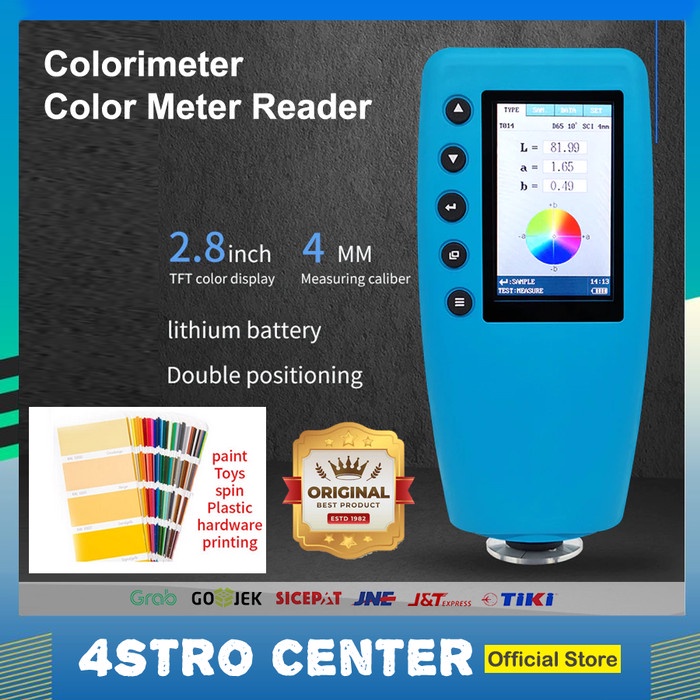 Jual [Original] Colorimeter Wr10 Qc Color Meter Colour Reader Wr-10 Qc ...