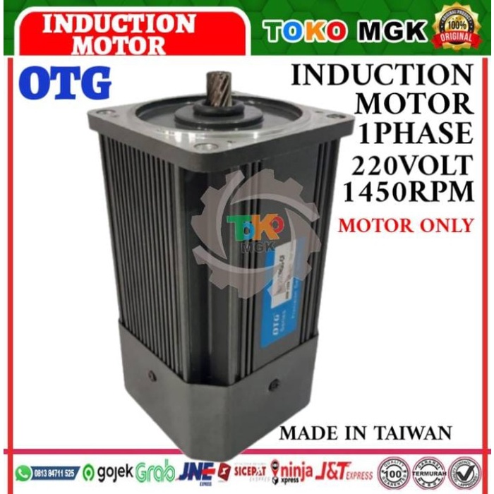 Jual [Baru] Otg 5Ik60Gn-Cf 60Watt Induction Motor 1Phase/4Pole/220V ...