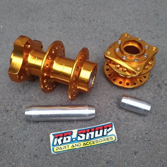 Jual [Baru] Tromol Drag Non Rem Gold Ninja R/Rr Sonic 125 Wave 125 Ori ...