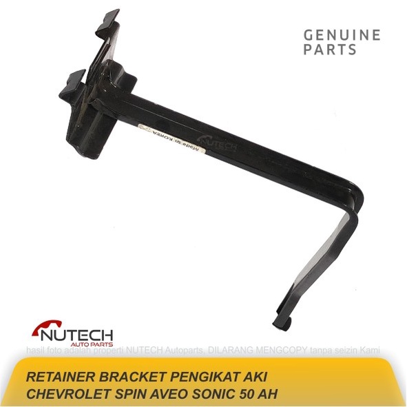 Jual RETAINER BRACKET PENGIKAT AKI ACCU CHEVROLET SPIN AVEO SONIC 50 AH ...