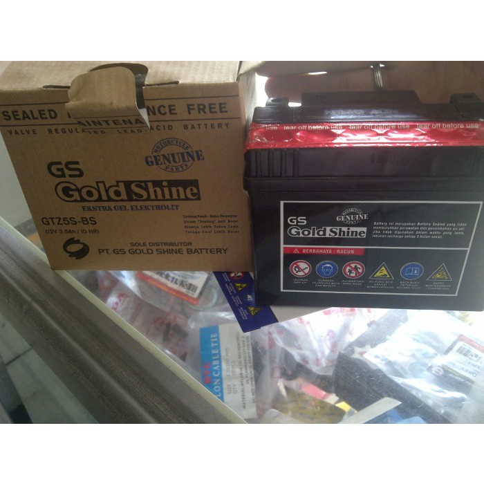 Jual aki kering gs 3a star | Shopee Indonesia