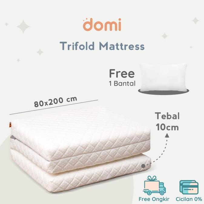 Jual Domi Trifold Mattress 80 x 200 cm - Kasur Busa Lipat Tiga | Shopee ...