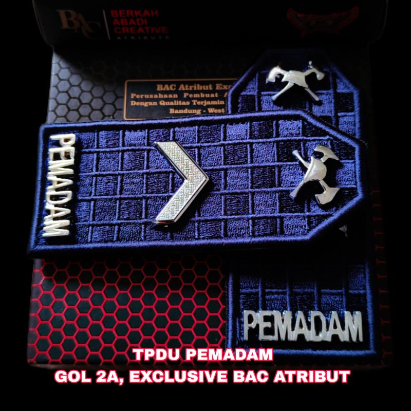 Jual pangkat PDU DAMKAR pemadam kebakaran gol 2a excellent mewah ...