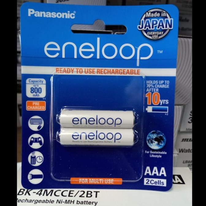 Jual Panasonic Eneloop Smart Battery AAA 2 Cells Termurah!! | Shopee ...