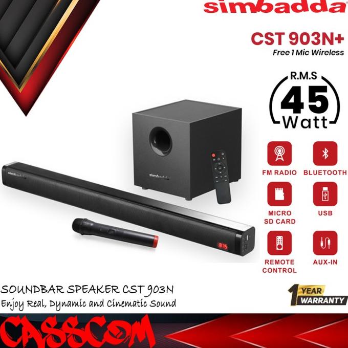 Jual Simbadda Cst 903N+ Soundbar Tv Wireless Bluetooth Home Theater ...