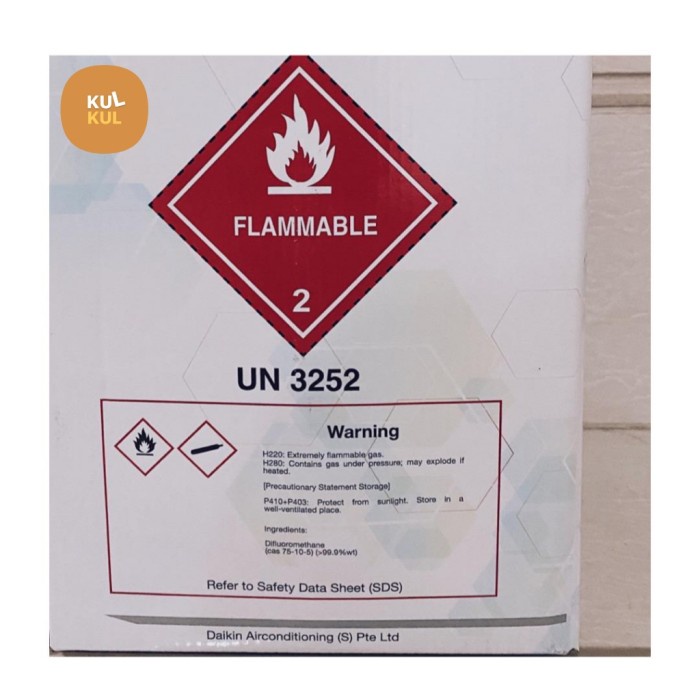 Jual Freon R32 Isi 3 Kg - Dsp Daikin Original. | Shopee Indonesia