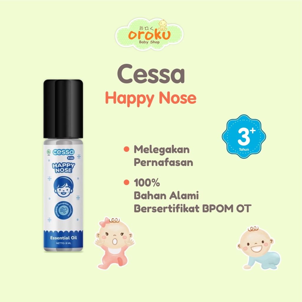 Jual CESSA KIDS HAPPY NOSE / CESSA ESSENTIAL OIL | Shopee Indonesia