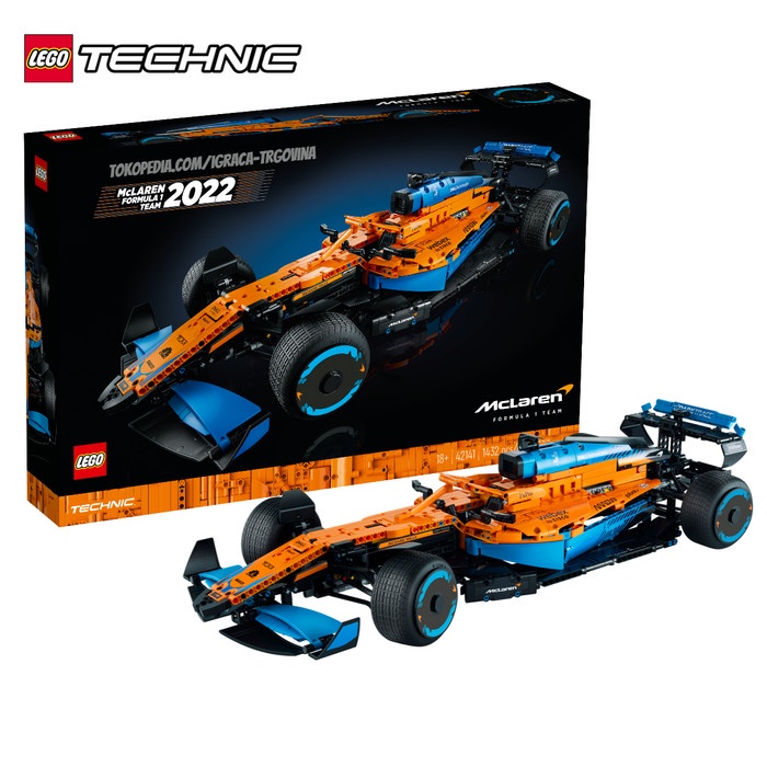 Jual Lego Technic 42141 Mclaren Formula 1 Race Car - Lego F1 Ready ...