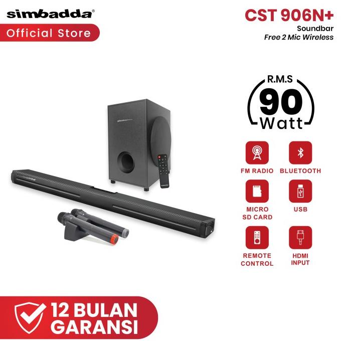 Jual New Sale Simbadda Cst 906N+ Soundbar Tv Wireless Bluetooth Home ...