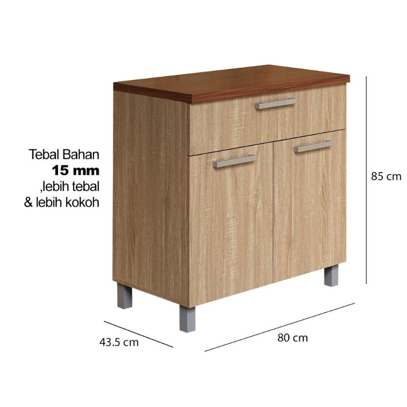 Jual KITCHEN SET DAPUR MINIMALIS RAK DAPUR MURAH RAK DAPUR SERBAGUNA ...