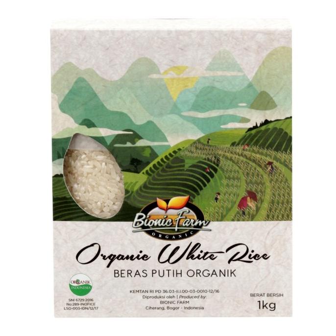 Jual ern BERAS ORGANIC 1 KG BIONIC FARM FRAGRANCE RICE PANDAN WANGI ...