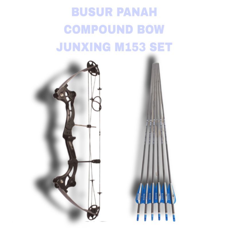 Jual Busur Compound Bow Junxing M153 Set - Busur Compound Set | Shopee Indonesia