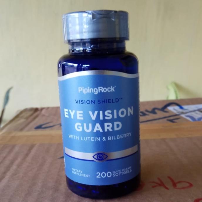 Jual Pipingrock Eye Vision Guard Lutein Bilberry Zeaxanthin Isi 100 ...