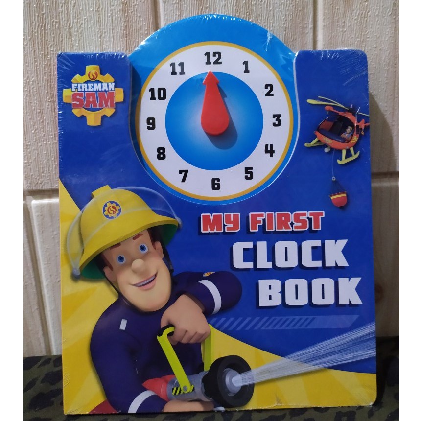 Jual Fireman Sam: My First Clock Book | Shopee Indonesia