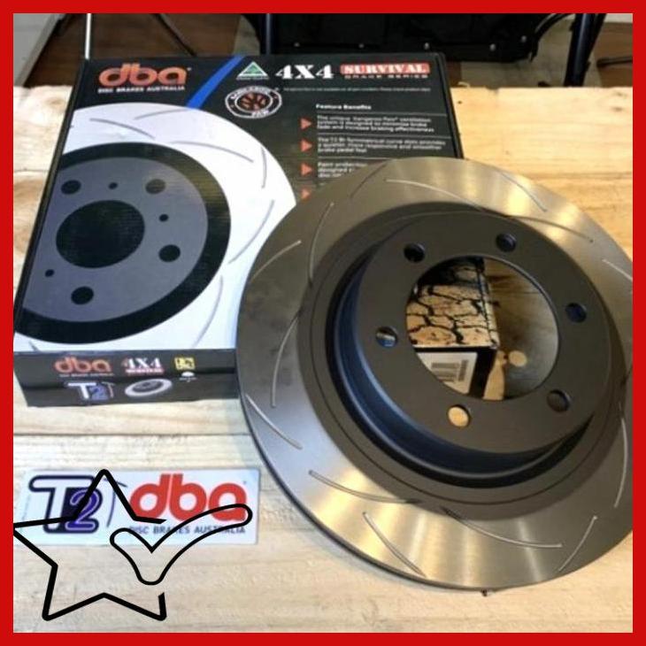 Jual [FVO] DBA T2 SLOTTED BRAKE DISC ROTOR TOYOTA FORTUNER VRZ SRZ TRD ...