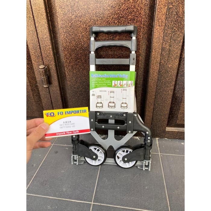 Jual Multifunction Folded Trolley -- Troli lipat serbaguna | Shopee ...