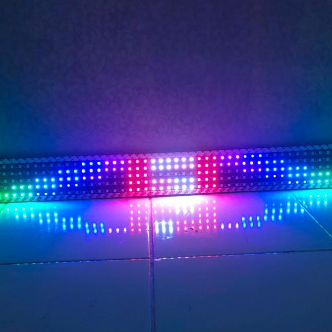 Jual Modul Strobo Running Tex Wifi 5 Baris V2 44 Mode | Shopee Indonesia