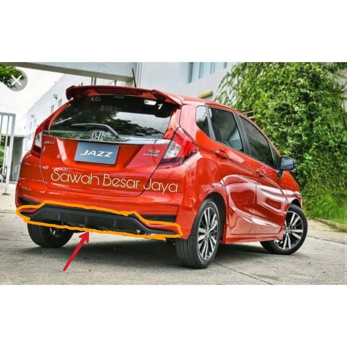 Jual Cod Diffuser Difuser Cover Tutup Bumper Bemper Belakang Bawah Jazz ...