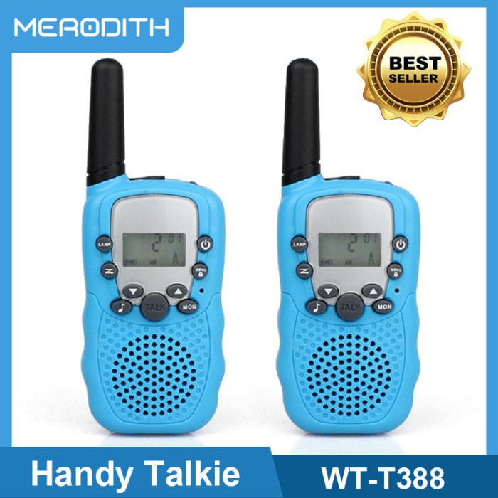 Jual Ht Wln Merodith Two Way Walkie Talkie Anak-Anak Dengan Obor T388 | Shopee Indonesia