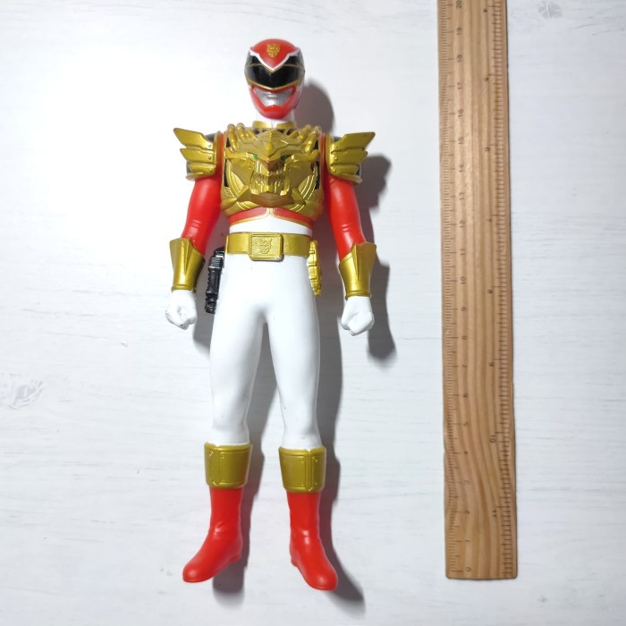 Jual rhs 17 cm super sentai super goseiger red bandai action figure ori ...