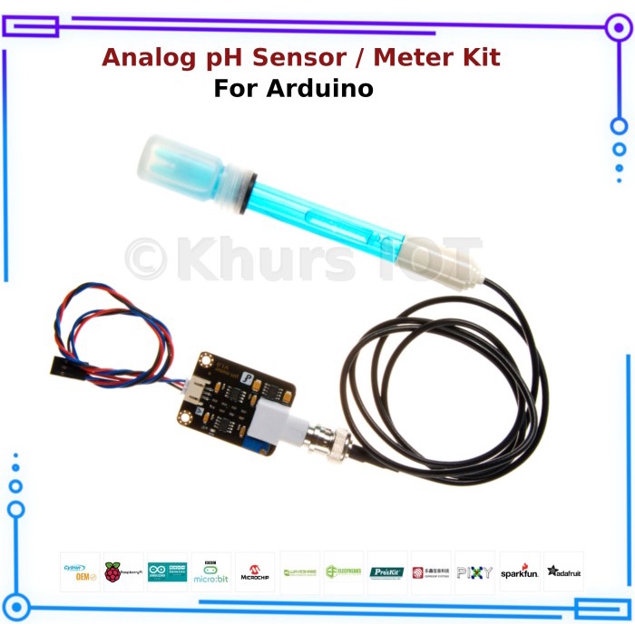 Jual DFROBOT : ANALOG PH SENSOR / METER KIT FOR ARDUINO | Shopee Indonesia